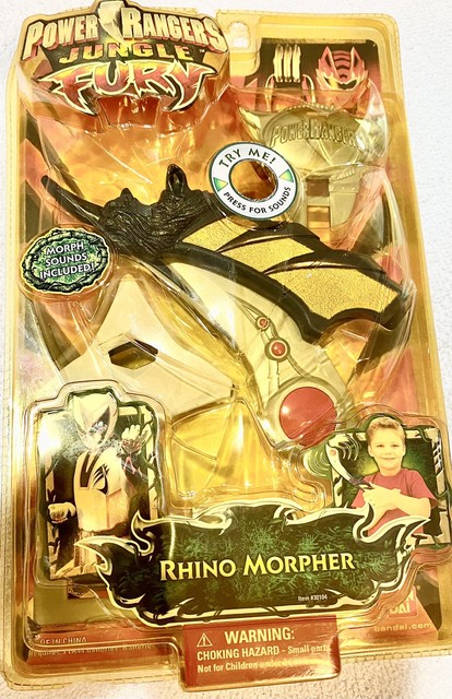 Power Rangers Jungle Fury Rhino Blade Knife Morpher 2008 for sale ...