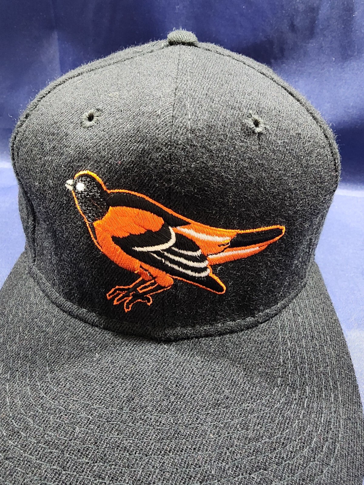 Vintage Baltimore Orioles Sports Specialties Hat Black Wool Fitted 7 1/ ...