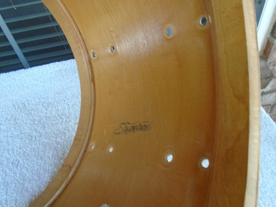 VINTAGE 1970's SLINGERLAND 10x14 TOM SHELL-3-ply-PROJECT-VG! | eBay
