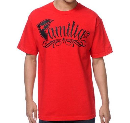 Famous Family Logo In Red