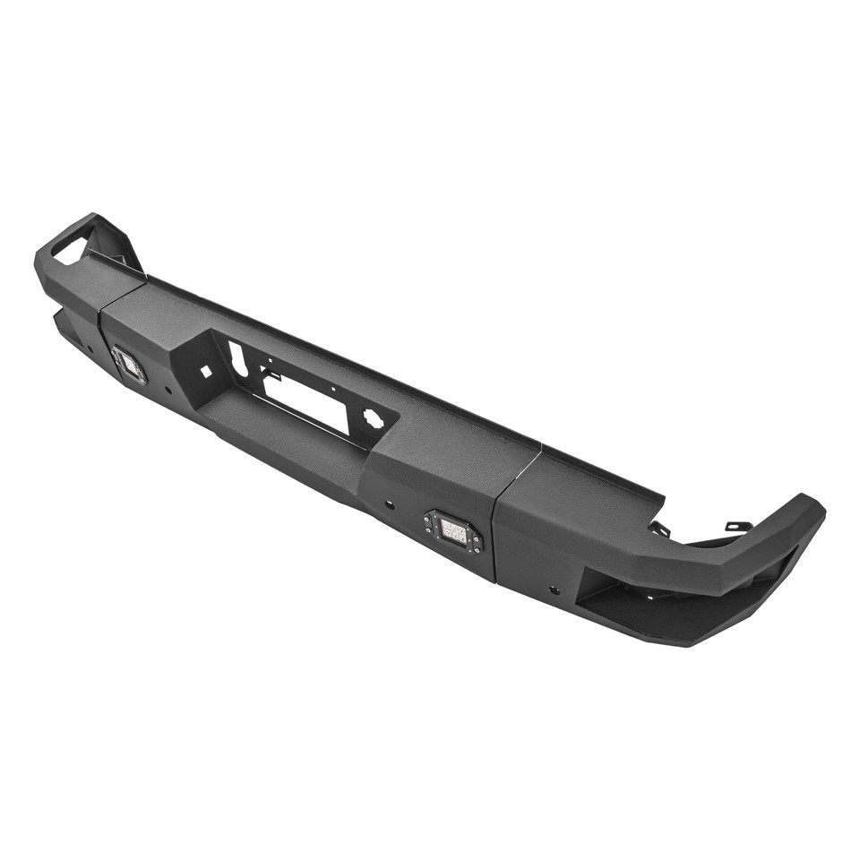 Steel Rear Bumper Powder-Coated Back Bumper For 2019-2024 Chevy ...