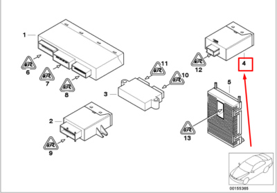 E60 Bmw Light Module Location BMW E60 E61 E63 E65 5 6 7 Series LCM