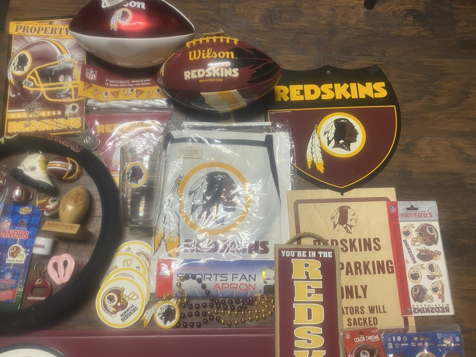 Lg Lot Of Washington Redskins vintage sports memorabilia | eBay