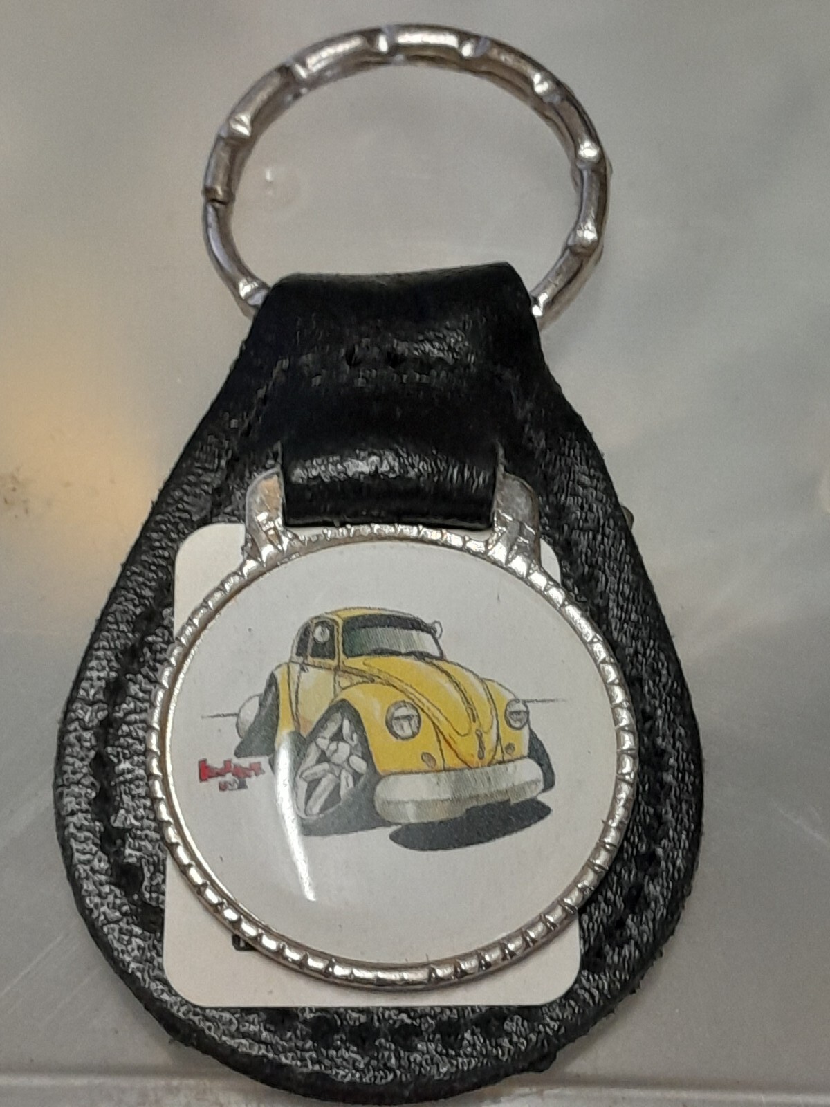 VW Bug Classic - Retro Novelty Leather Key Fob | eBay