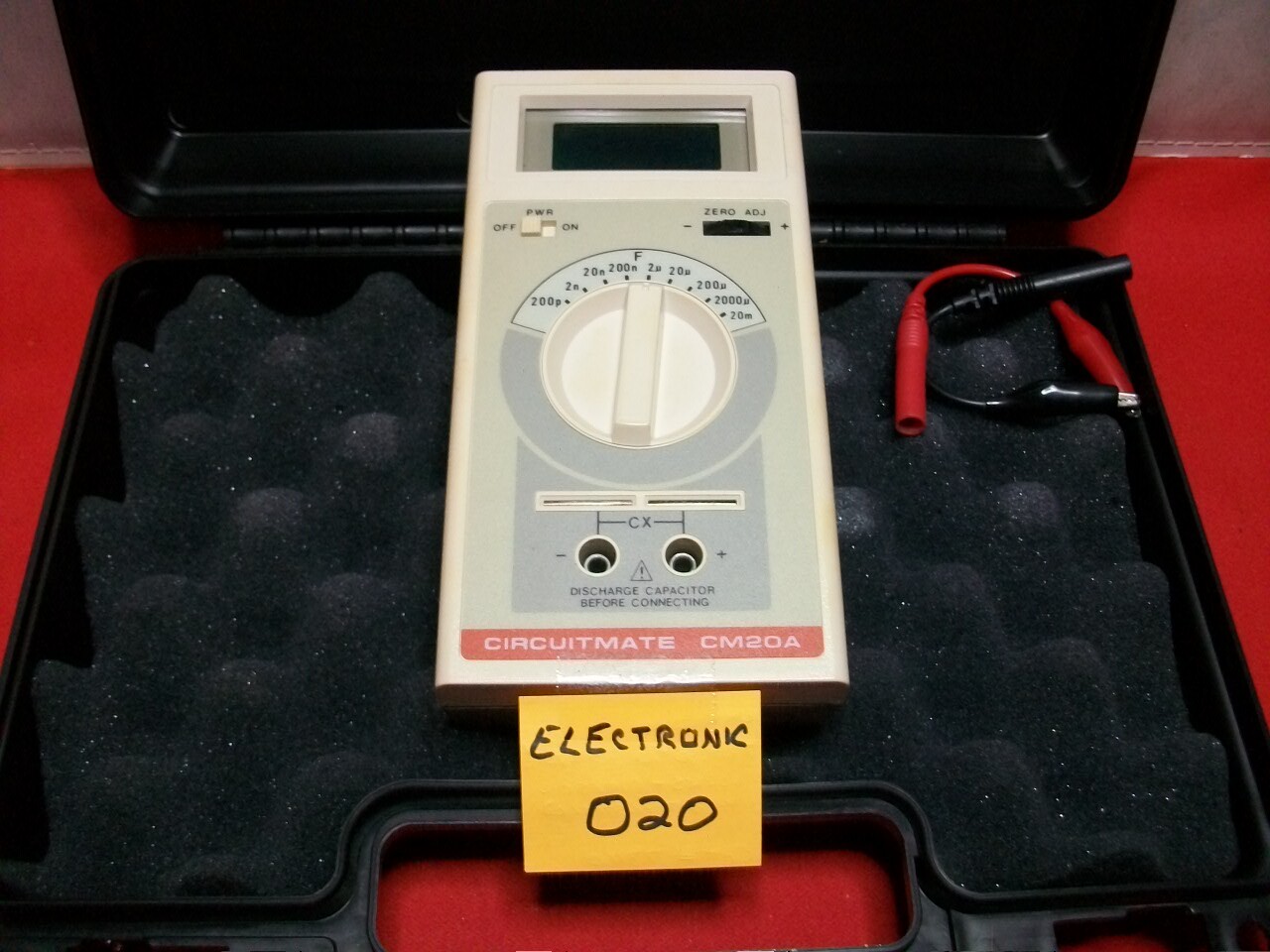 VINT. COLLECTIBLE BECKMAN INDUSTRIAL CIRCUITMATE CAPACITANCE METER ...