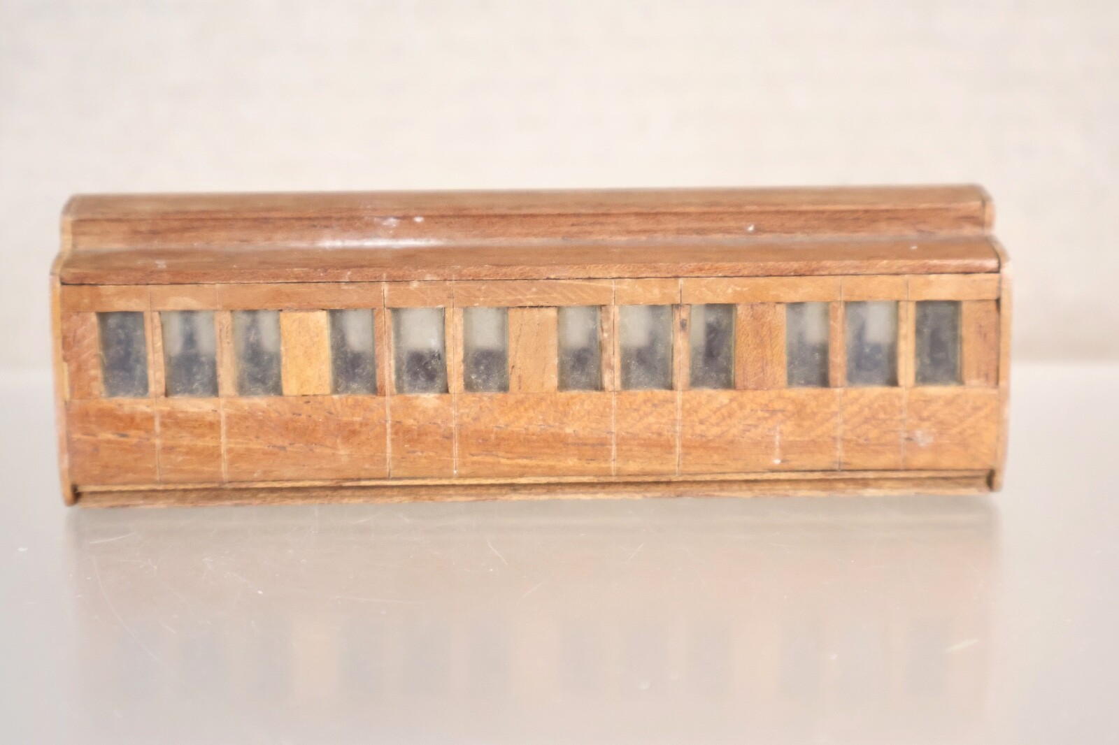 RATIO KIT BUILT VINTAGE WOOD GW GWR SHORT 4 WHEEL CLERESTORY COACH oi ...