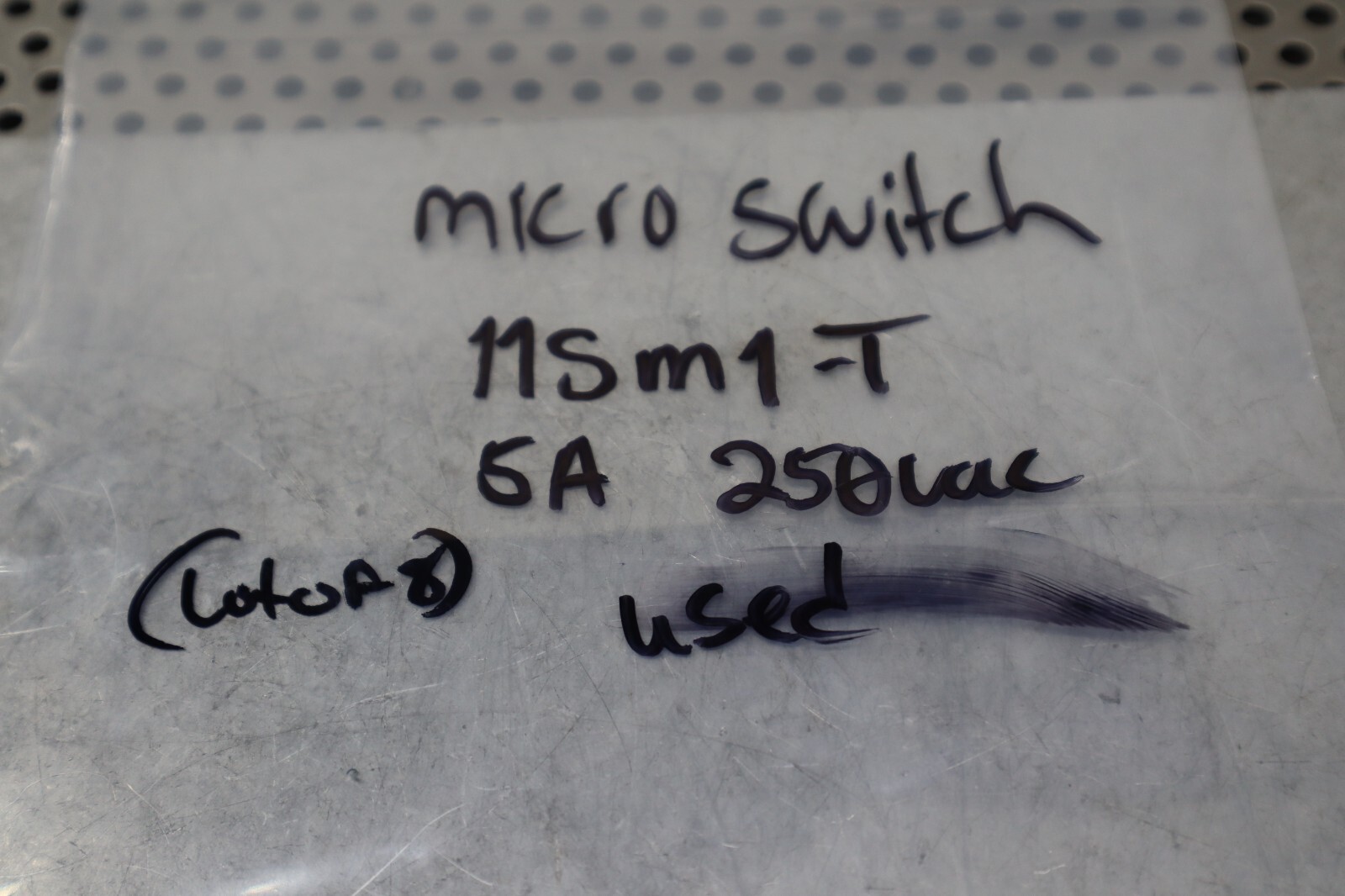Micro Switch 11SM1-T Snap Action Switches 5A 250VAC Used W/ Warranty ...