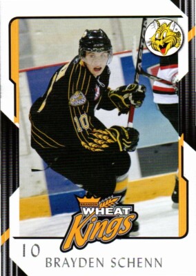 Brayden Schenn 2008-09 Brandon Wheat Kings | eBay