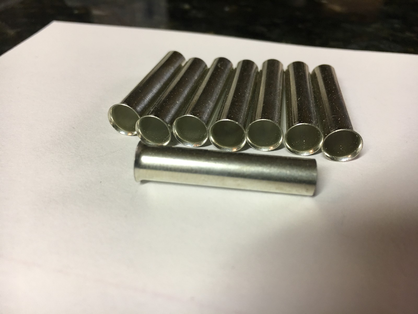 NEW! Set of 8 Metal Injector Stacks 1/8 scale - 30 MM long 6.4 MM Dia 7 ...