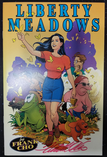 Liberty Meadows #10 2000 Insight Studios 1x Signed Frank Cho Raw H | eBay