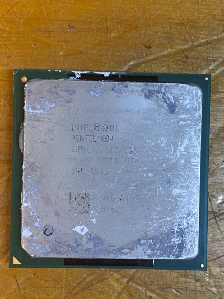 Intel SL6PF P4 2.8GHZ/512KB/533 CPU for socket 478/warranty | eBay