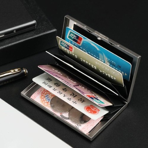Multi-card Bit Business Card Holder 10 Card Slots Bank Card Case Daily ...