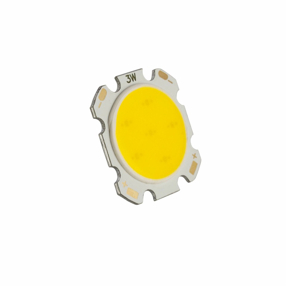 10/50/100pcs 1W 3W 5W 7W SMD COB LED Chip High Power Beads Bright White ...