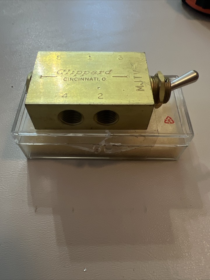 CLIPPARD Cincinnati Valve MJTV-5 New Open Box | eBay