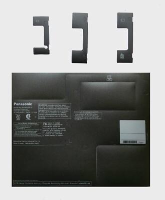 New Side and Bottom Base Stickers for Panasonic Toughbook CF-19 4 pcs ...
