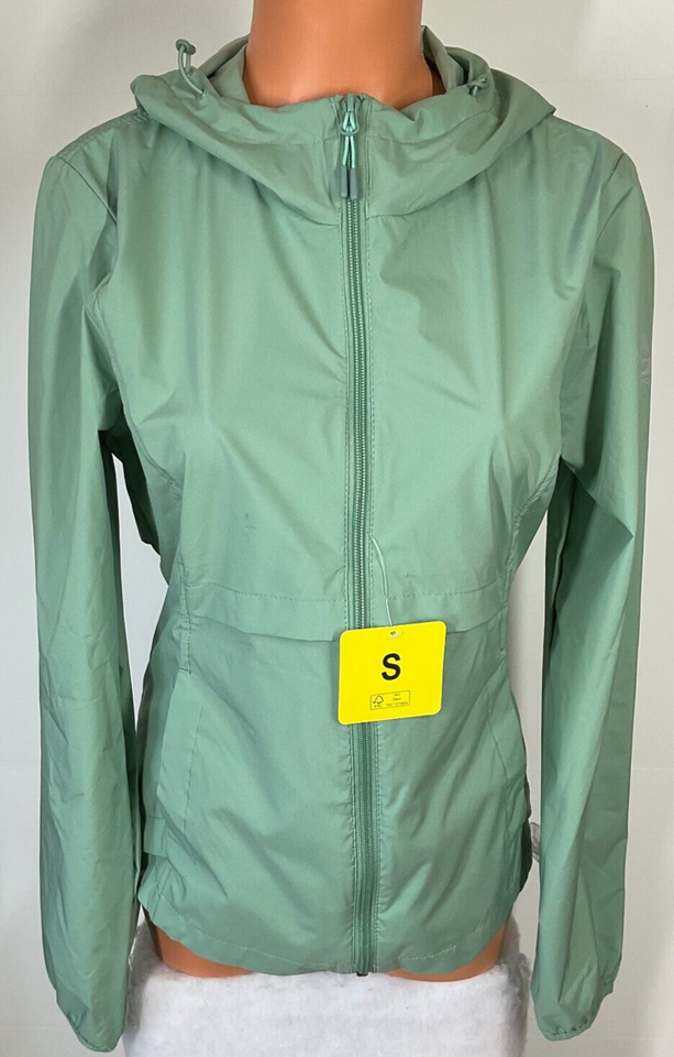 Gerry Ladies' Green Package Hooded Rain Jacket Small NWOT | eBay
