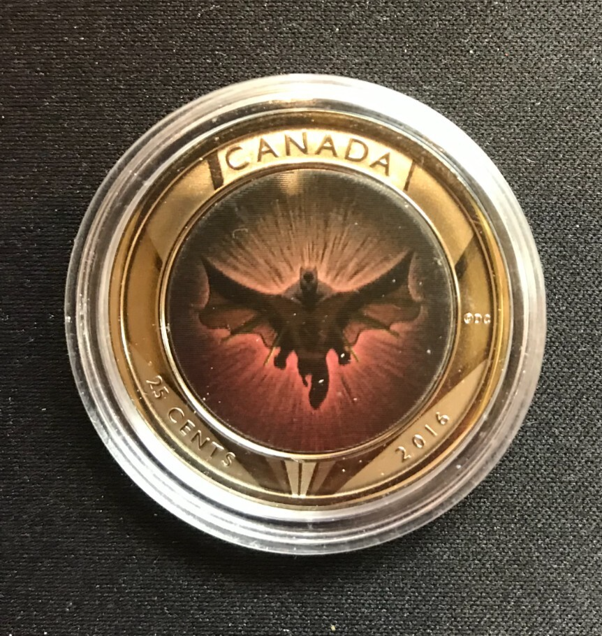 2016 Canada 25 cent Lenticular coin - Batman-Superman Dawn of Justice ...