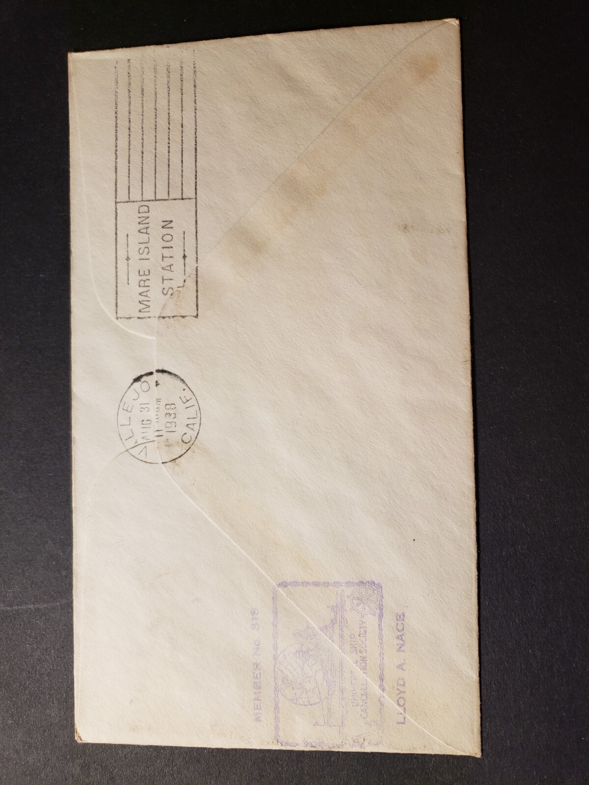 USS MAURY DD-401 Naval Cover 1938 NACE COMMISSIONED Cachet | eBay
