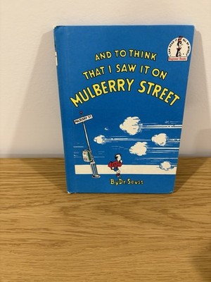 And To Think That I Saw It On Mulberry Street Dr Seuss Book Club Ed ...