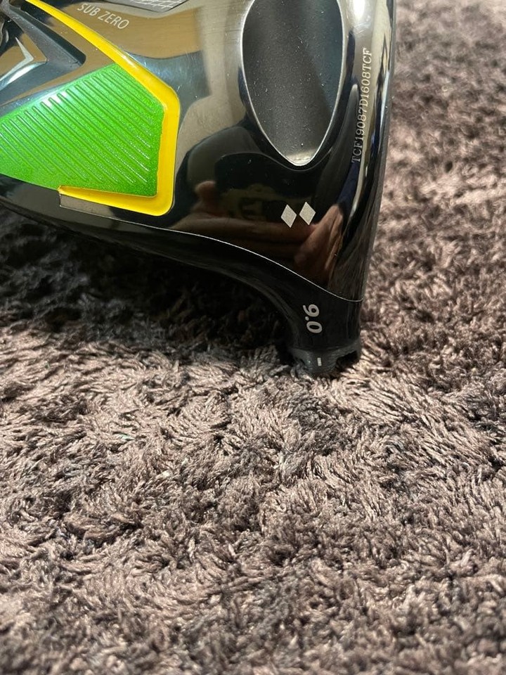 Callaway Epic Flash Sub Zero Double Diamond Head 9° Deep Face Head Only ...