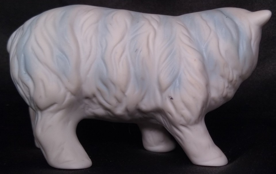 Vintage Sheep Porcelain Figurine (1980s) Homco Nativity Sheep #5552 ...
