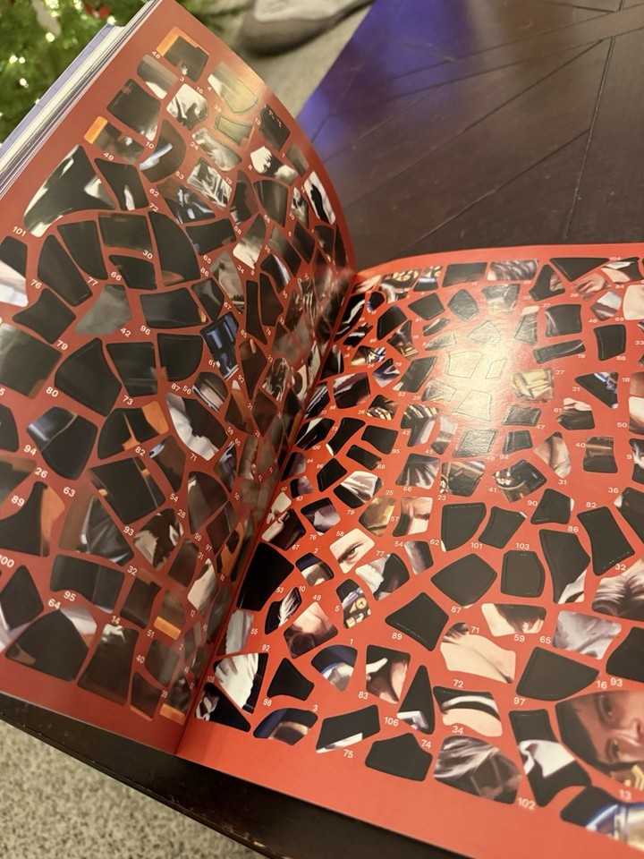 Star Wars Sticker Art Puzzle Book + Sticker Pack One Page Completed ...