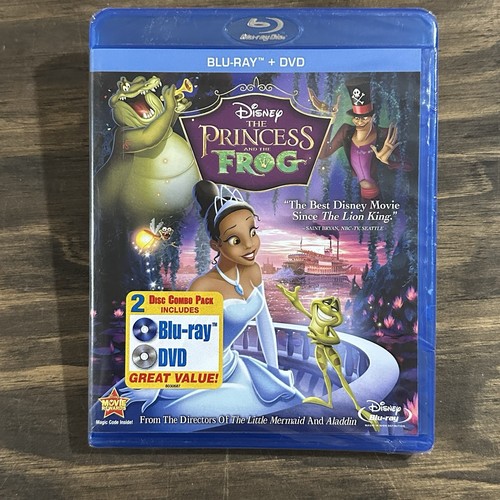 The Princess and the Frog Disney Blu Ray + DVD New Sealed | eBay