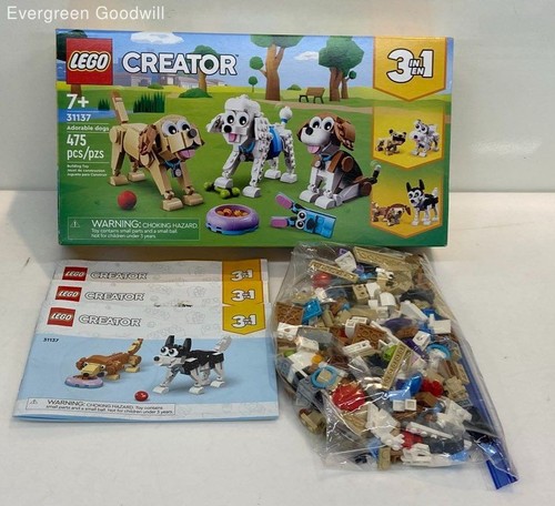 SL311M Open Box Lego Creator Set 31137 Adorable Dogs | eBay