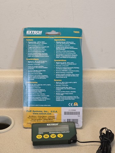 EXTECH TM20 Waterproof Temperature Indicator Programmable - PARTS ONLY | eBay
