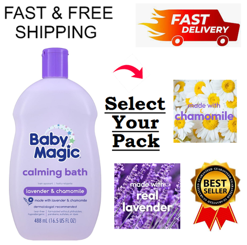 Baby Magic Calming Baby Bath, 16.5 Fl Oz,(Select Your Pack) | eBay