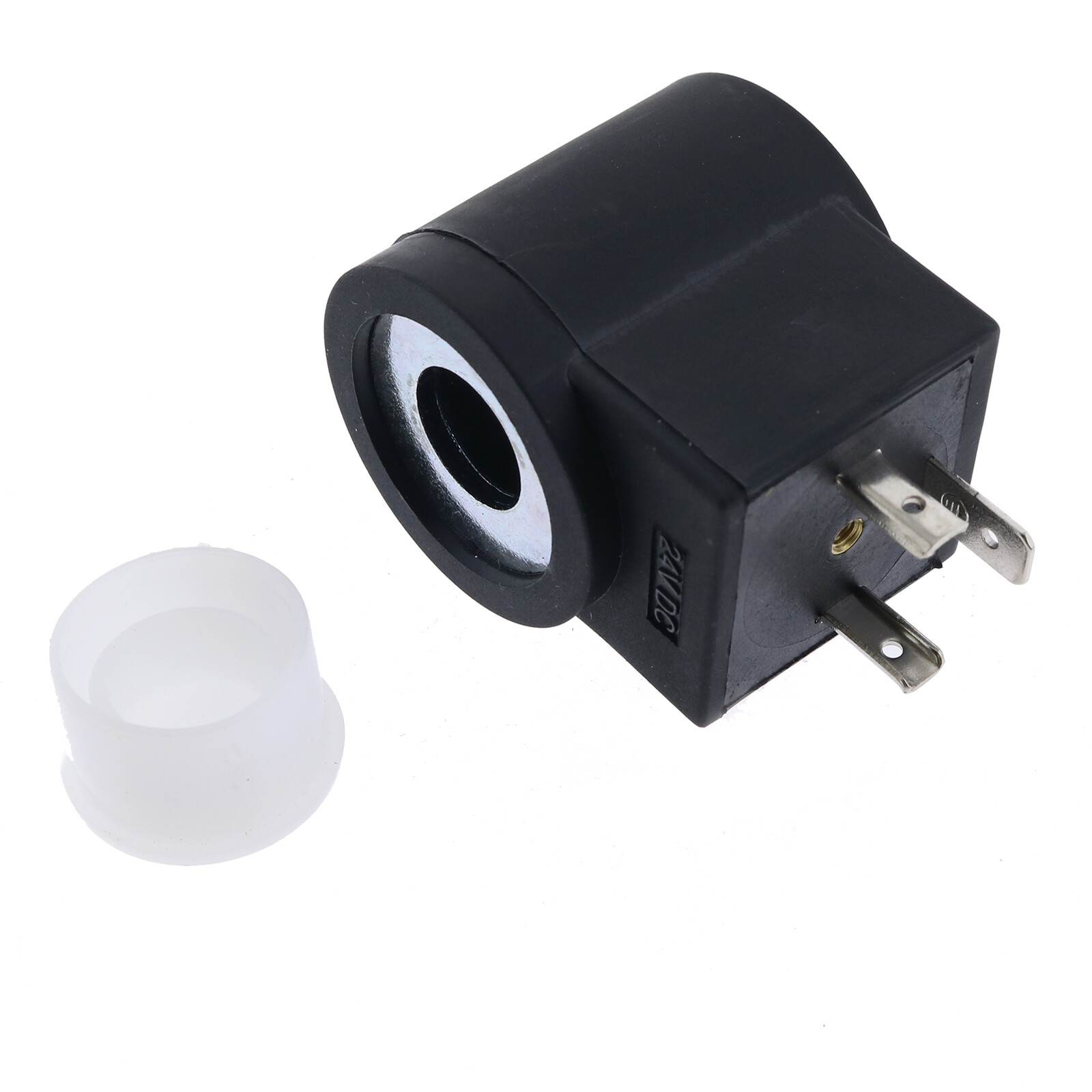 6306024 Solenoid Coil 3 Prong DIN 24 Volt DC for HydraForce 08/80/88 ...