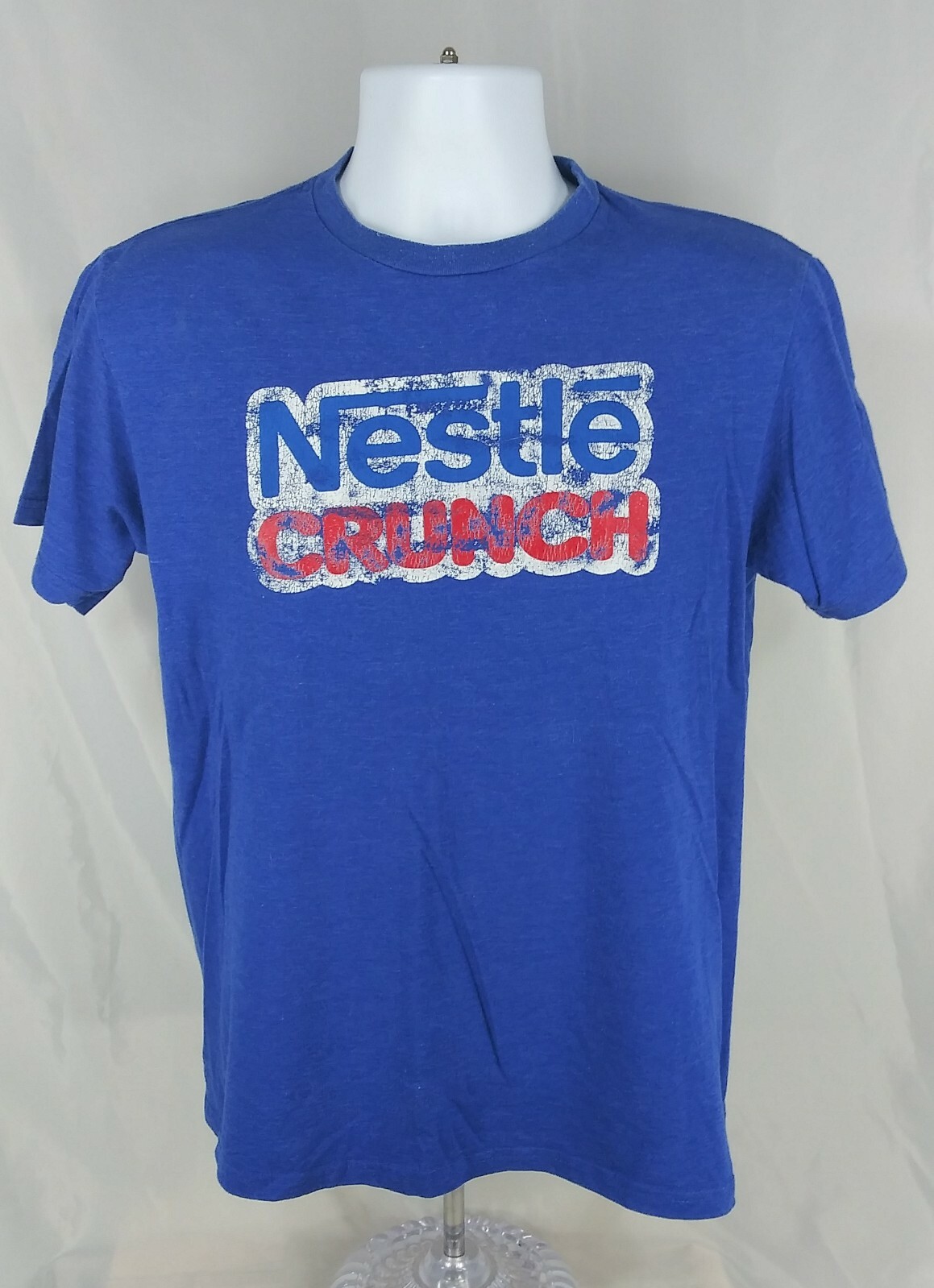 Retro Nestle Crunch Candy Bars T Shirt Medium Blue - Gem