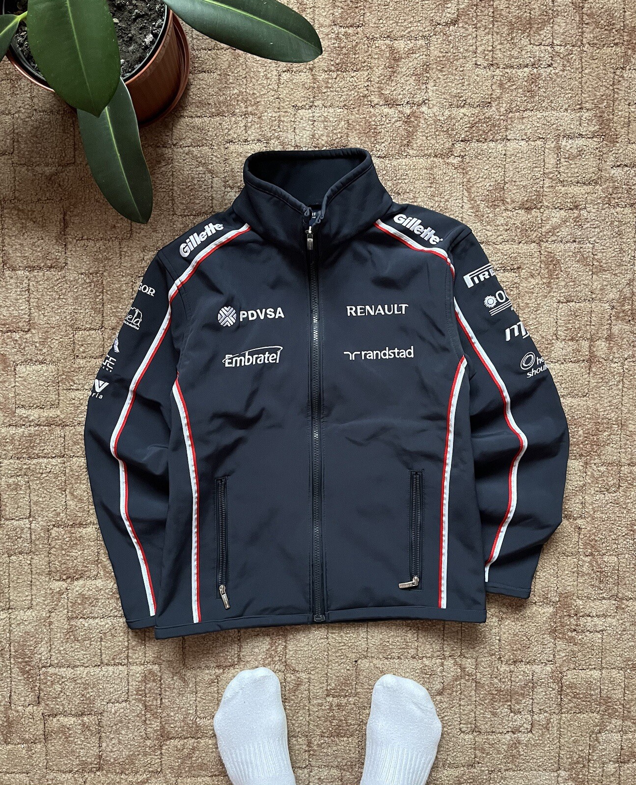 Vintage Renault Williams F1 Team Nascar Racing Jacket… - Gem
