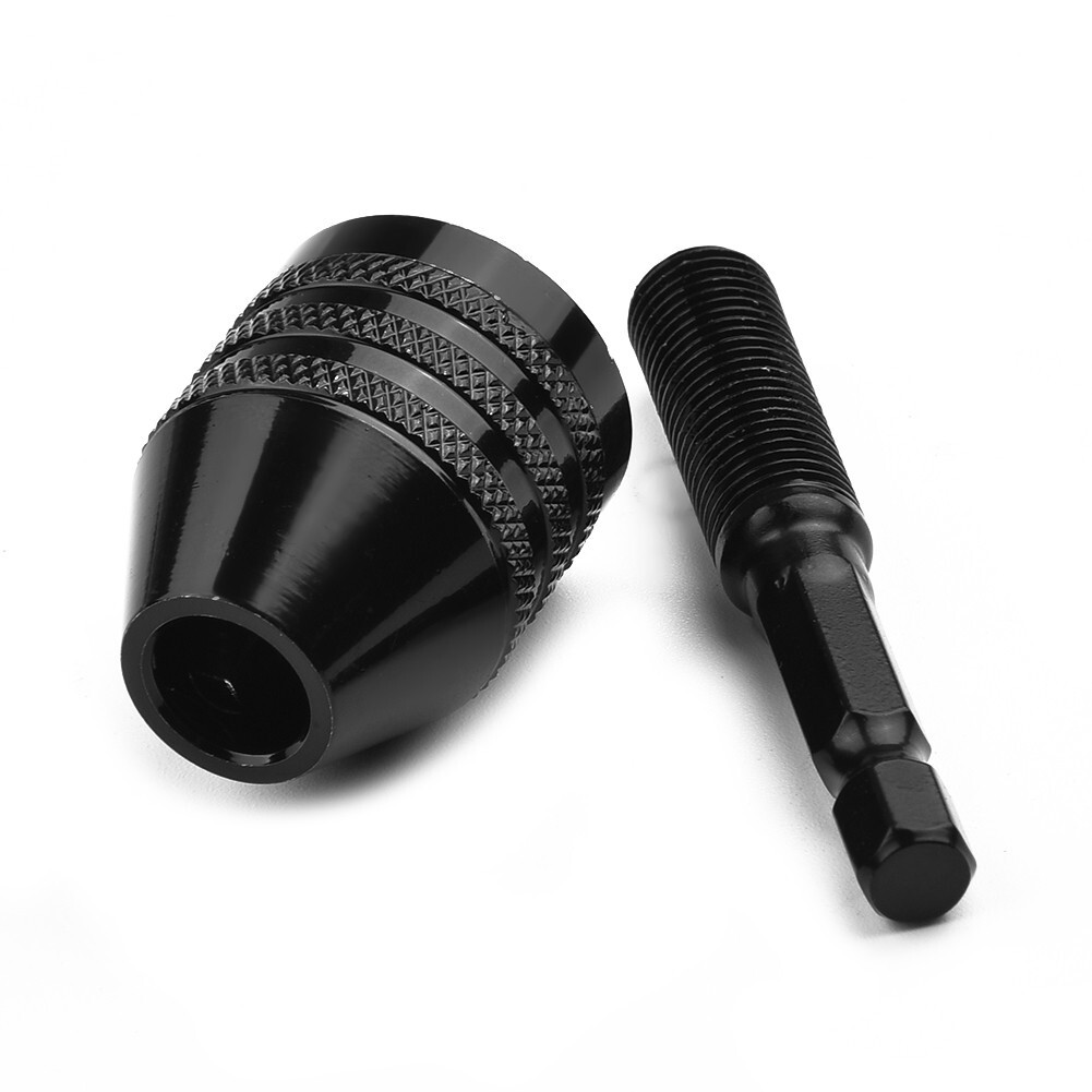 Mini Keyless Chuck Drill Chuck 0.8-8mm With 1/4 Hex Adapter Accessories ...