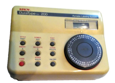 Label Makers - Kroy Duratype