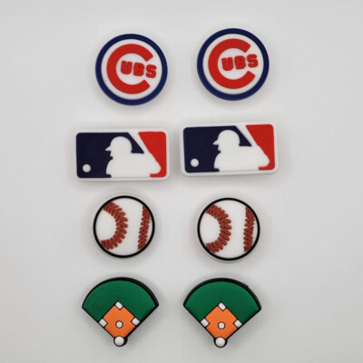 MLB Chicago White Sox Baseball Team For Crocs Shoe Charms Jibbitz - 8 ...