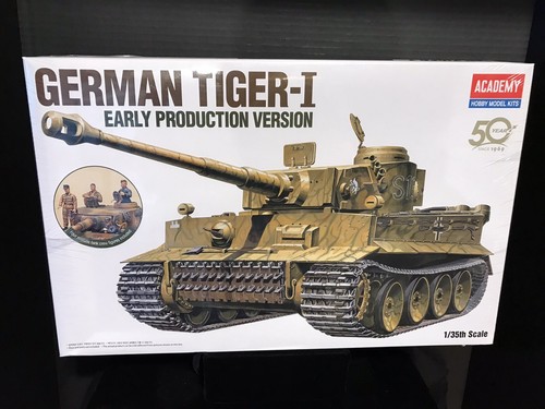 ACADEMY 13264 GERMAN TIGER-I EARLY PRODUCTION MODEL KIT-NIB-1/35 SCALE ...