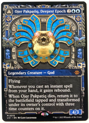 MTG Ojer Pakpatiq, Deepest Epoch *SHOWCASE* Lost Caverns Of Ixalan 315 ...