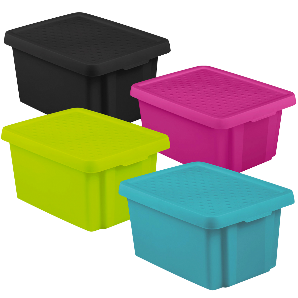 Curver Boxen Deckel 'Infinity Recycling' Dunkelgrau, Für 11 Und 17