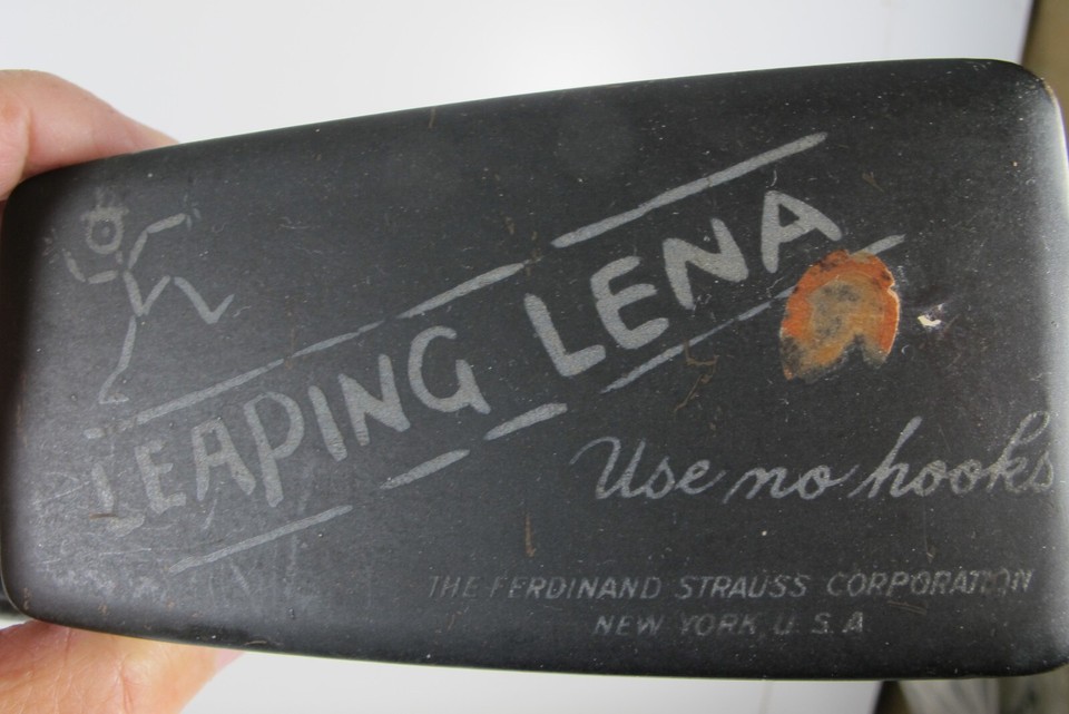 ANTIQUE VINTAGE DIZZIE LIZZIE STRAUSS LEAPING LENA WIND UP TIN TOY | eBay