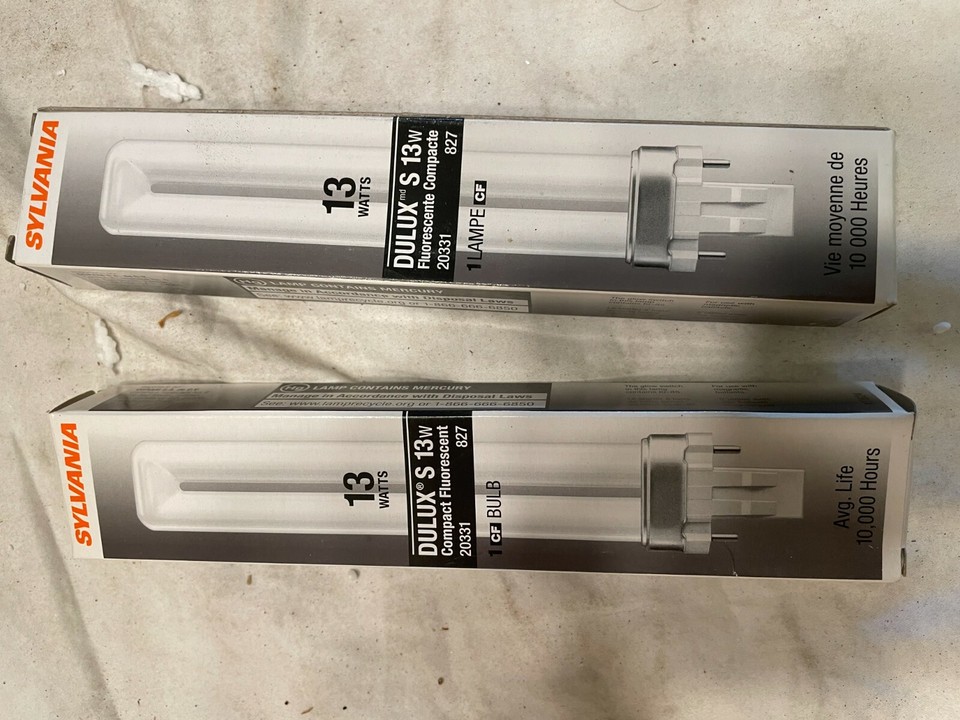 Enertron Lighting Model 1126W13-L Clg/Wall Fixture includes Two 17 W ...