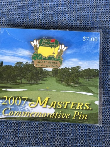 2007 Augusta National Masters Tournament Commemorative Golf Pin Brand ...