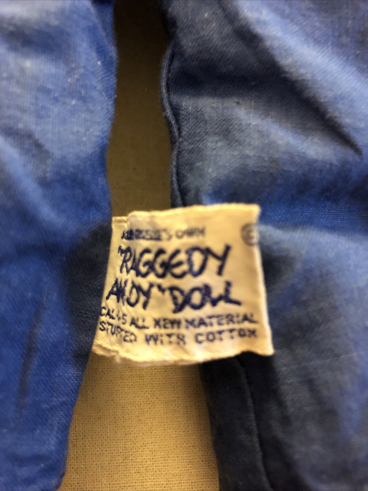 vintage raggedy ann and andy dolls knickerbocker (collection Of 3 THREE ...