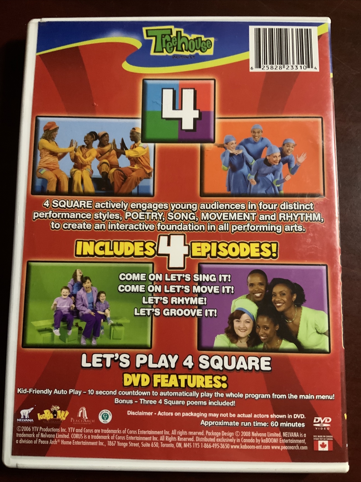 Singing With 4 Square (DVD, 2010, Canadian) 625828233104| eBay