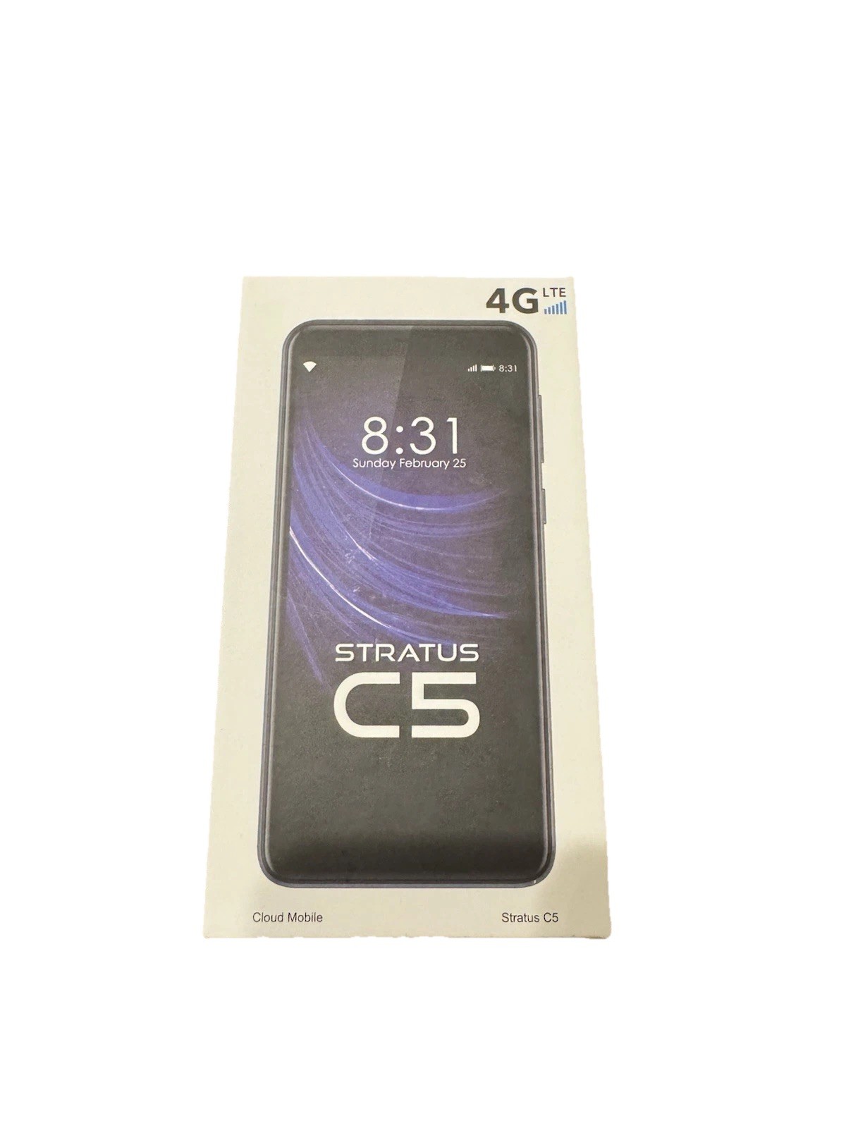 Stratus C5 4G Cloud Mobile Smartphone Blue Unlocked Imbedded Sim Card ...
