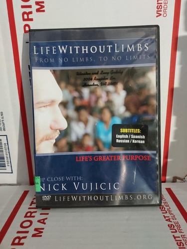 LIFE WITHOUT LIMBS UP CLOSE WITH NICK VUJICIC DVD Good Used - #159 | eBay