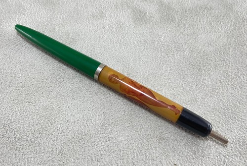 Vintage 1950s Risqué Nude Girl Novelty Floating Pen Green Barrel - Pin ...