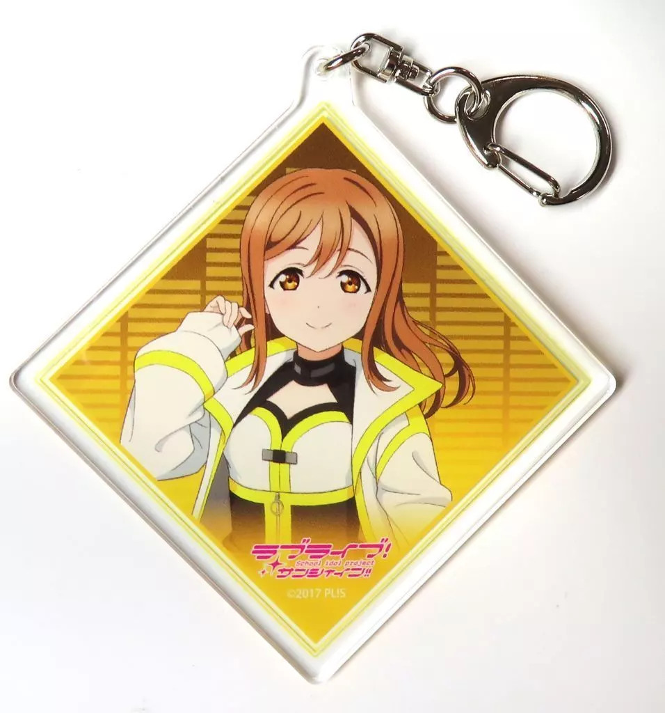 Love Live Sunshine Kunikida Hanamaru Acrylic Keyholder 2.6in Used Japan ...