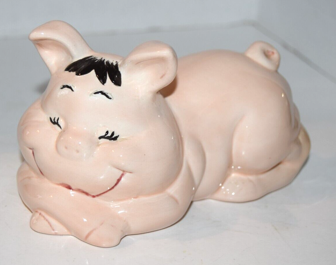 Vintage Ceramic PIG figurine handmade | eBay