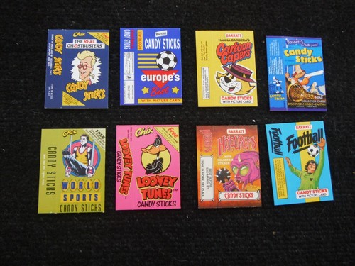 8 EMPTY CANDY STICK PACKETS | eBay UK